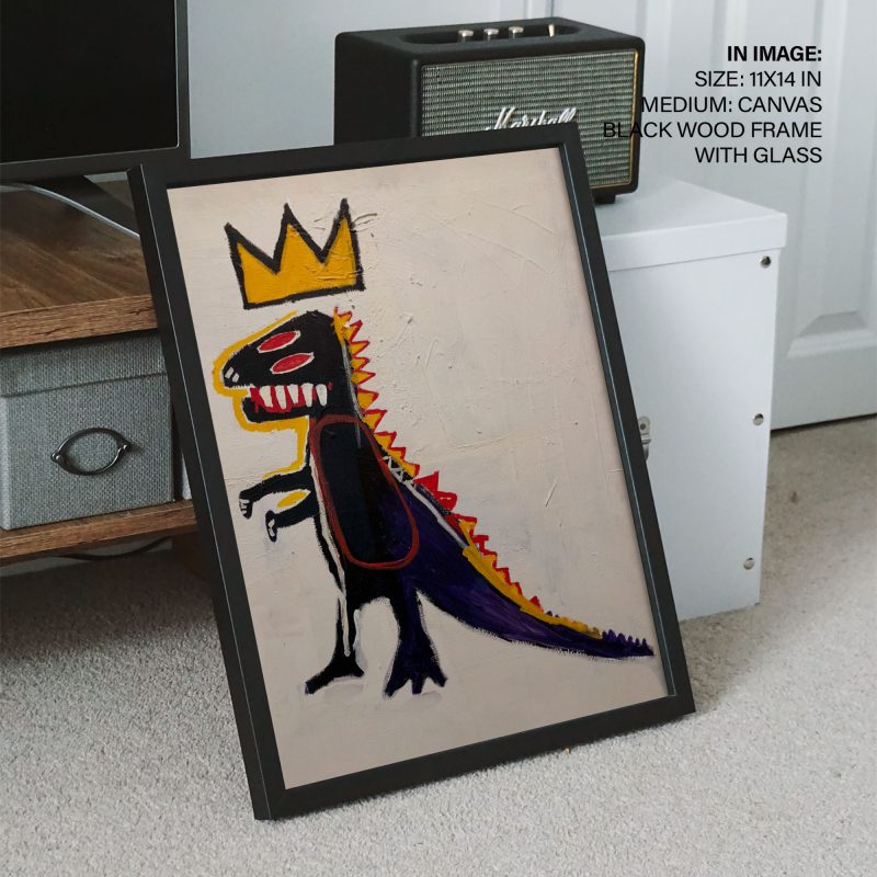 Pez dispenser by Jean Michel Basquiat (1984) - Framed Wall Art, Wall ...