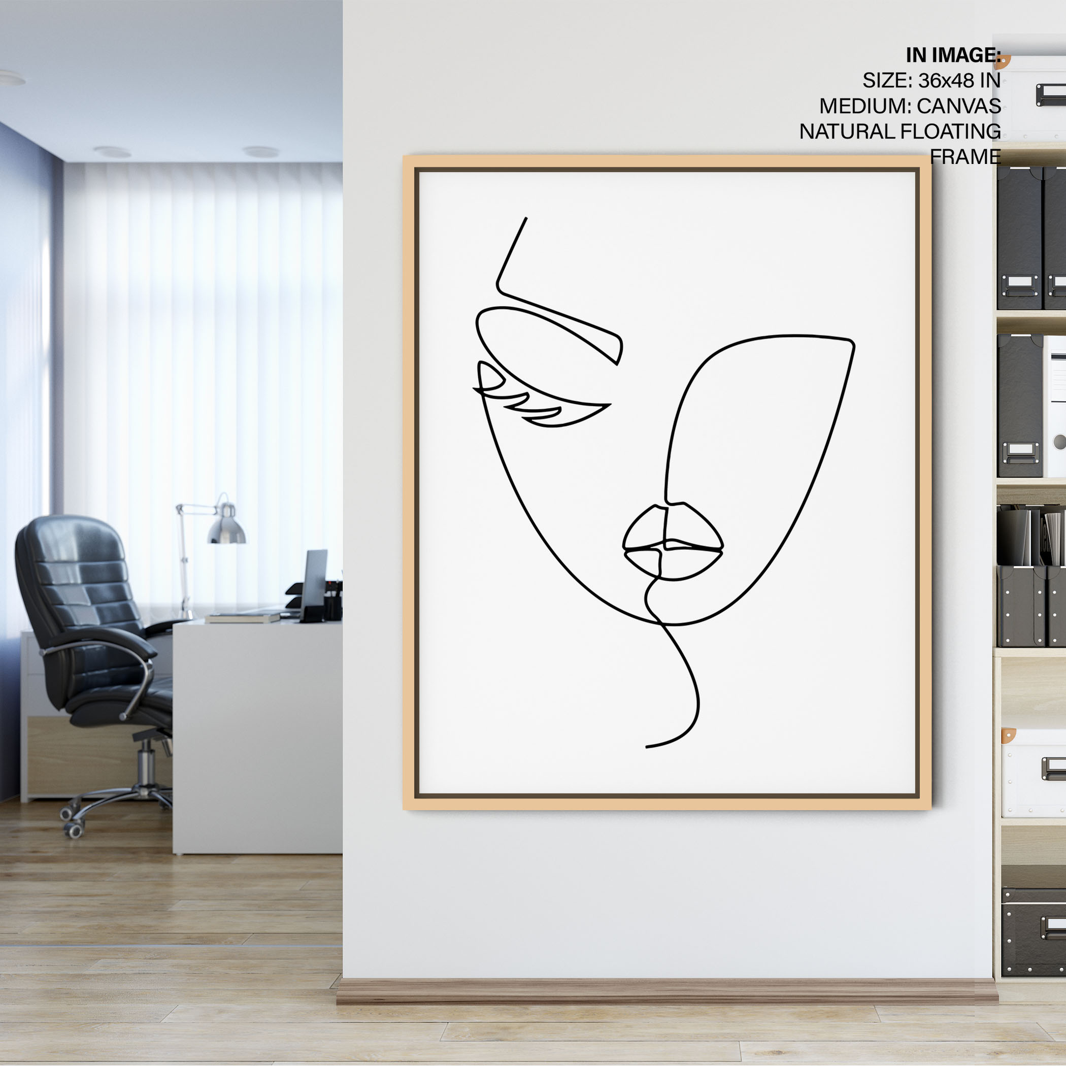 Abstract line drawing Face - BestOfBharat