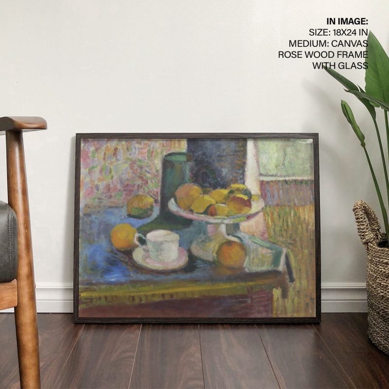 Still life with compote apples and orange by Henri Matisse (1899 ...