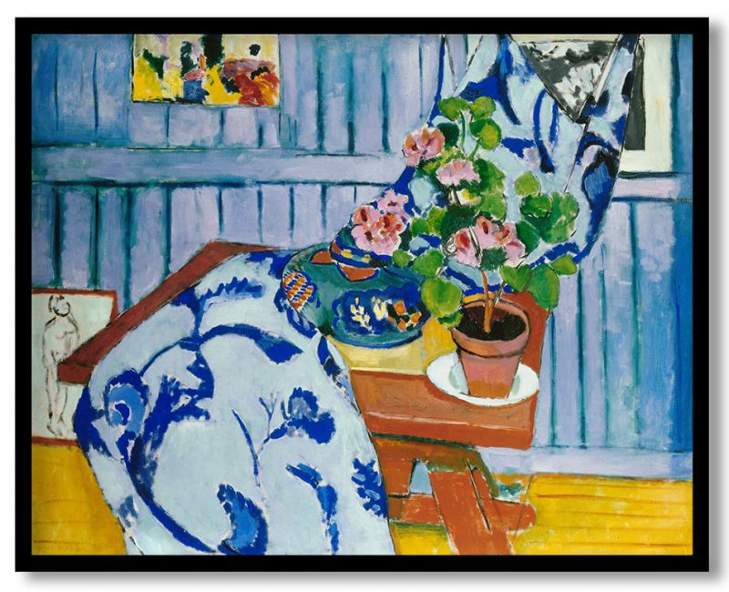 Still life with geraniums by Henri Matisse (1910) - Wall Art, Hanging ...