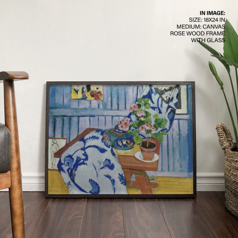 Still life with geraniums by Henri Matisse (1910) - Wall Art, Hanging ...