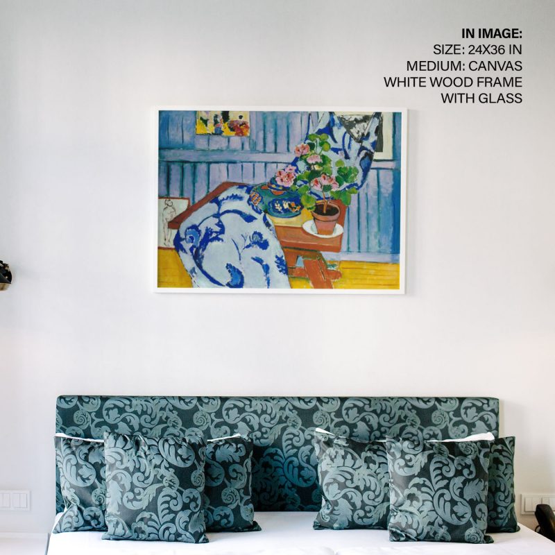 Still life with geraniums by Henri Matisse (1910) - Wall Art, Hanging ...