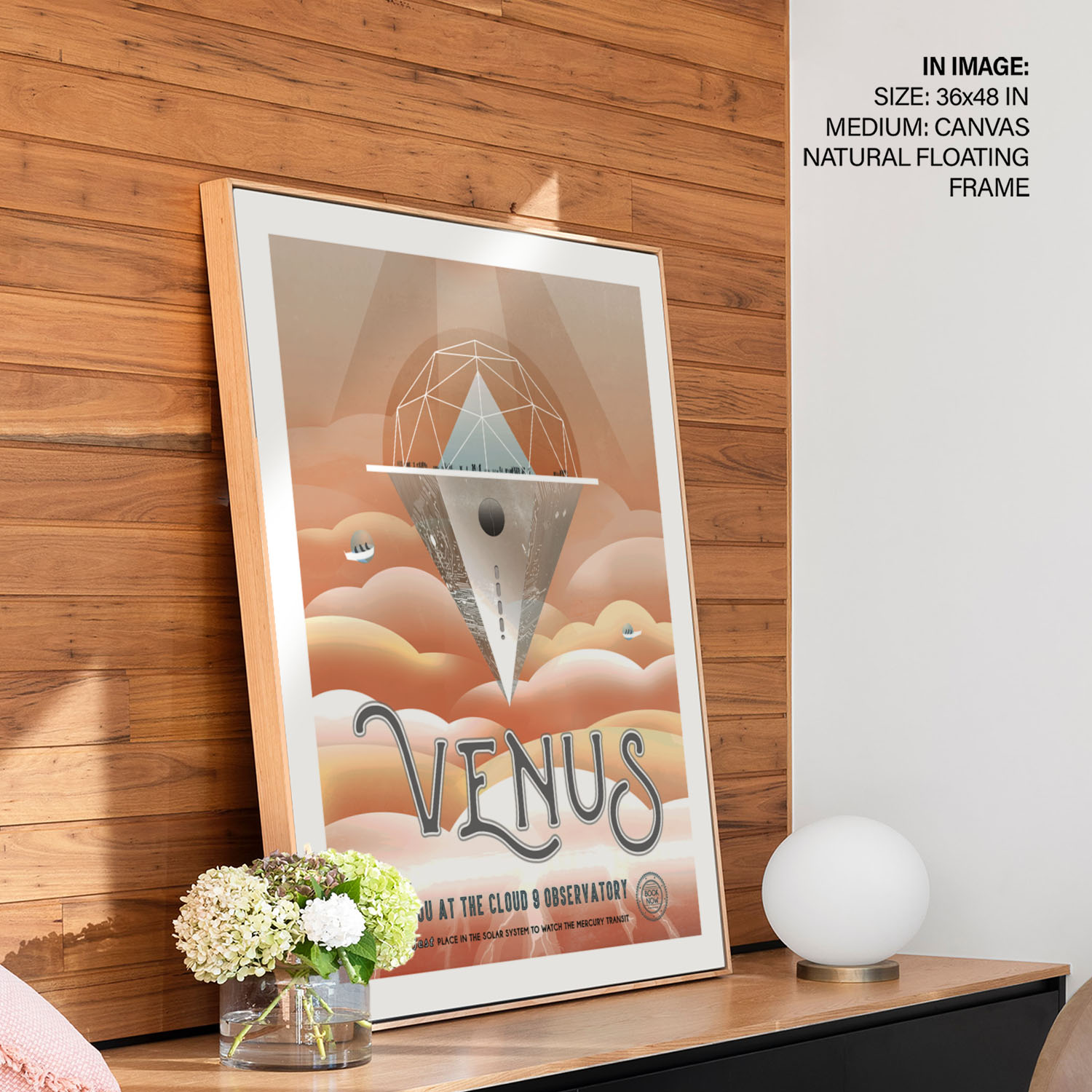 Venus travel poster - Wall Art, Hanging Wall Decor, Home Decor ...