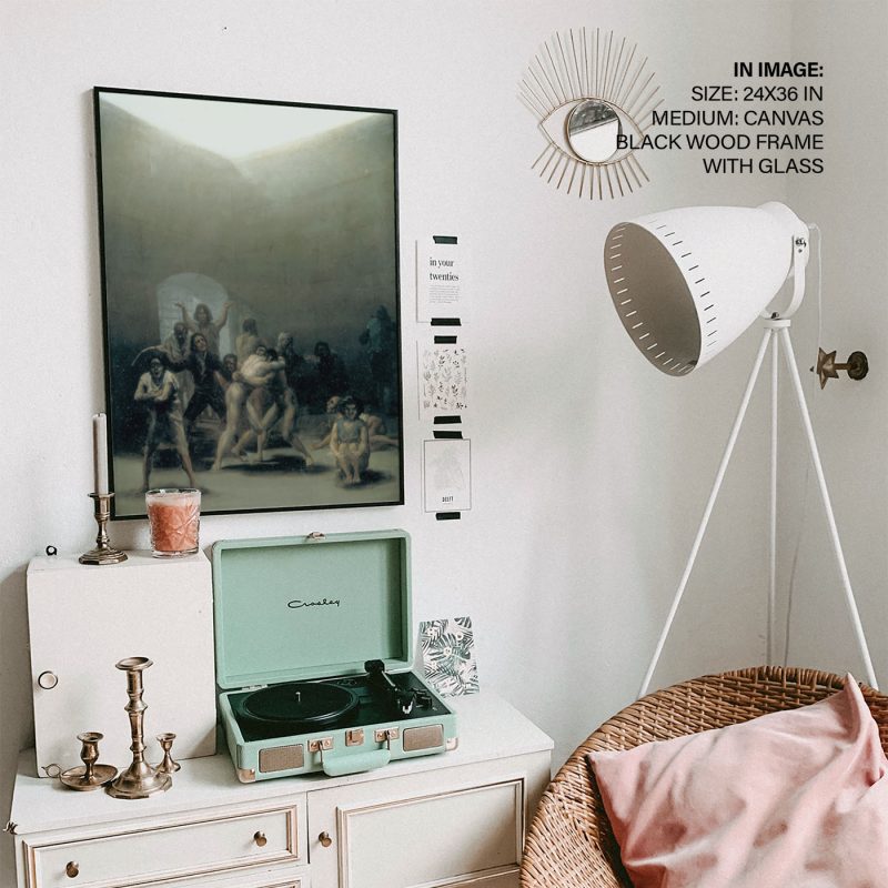 Yard with Lunatics by Francisco Goya (1793 94) - Wall Art, Hanging Wall ...