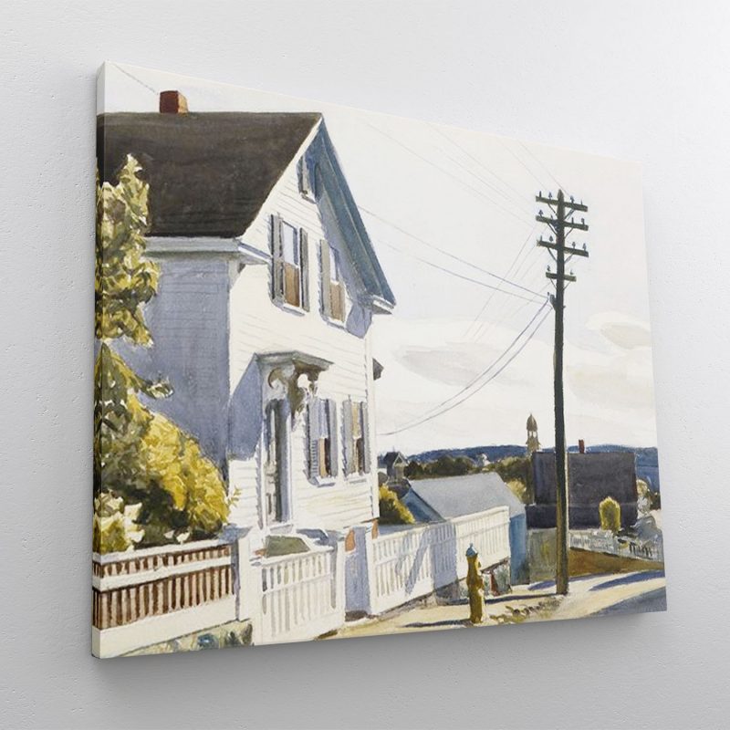 Adam's house by Edward Hopper (1928) - Framed Wall Art, Wall Décor ...