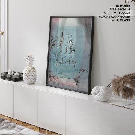 Twittering machine by Paul Klee (1922) - Framed Wall Art, Wall Décor ...