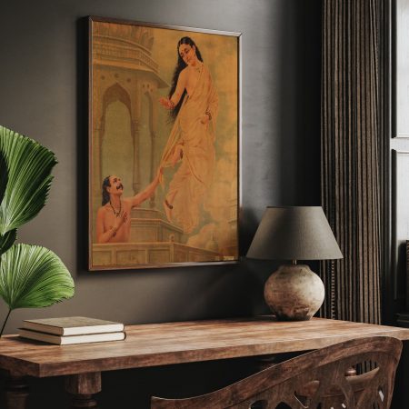 Urvashi and pururavas - Wall Art, Hanging Wall Decor, Home Decor ...