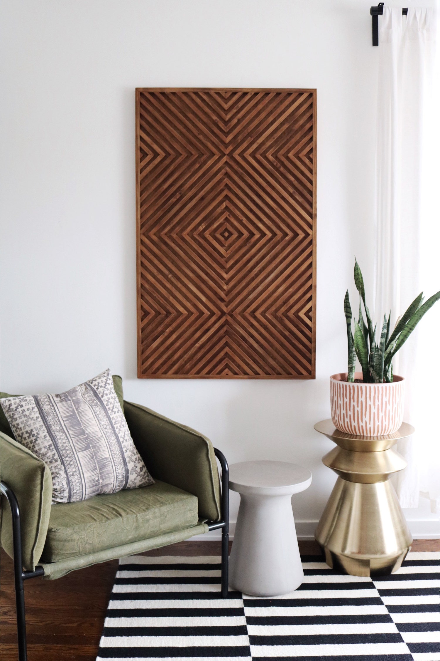 BaseBoard Modestic Wall Art - Wood Wall Art, Wall Sculpture, Modern ...