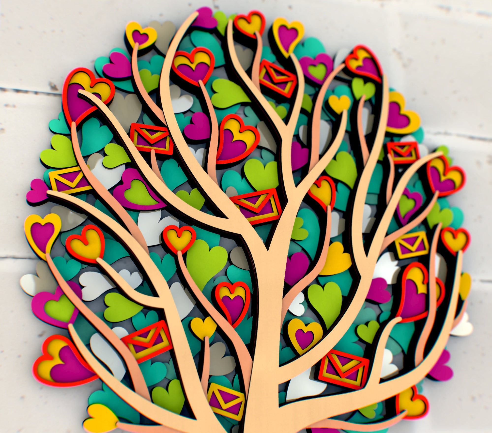 Family Heart Tree - BestOfBharat