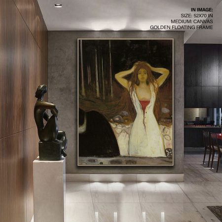 Ashes by Edvard Munch (1894) - BestOfBharat