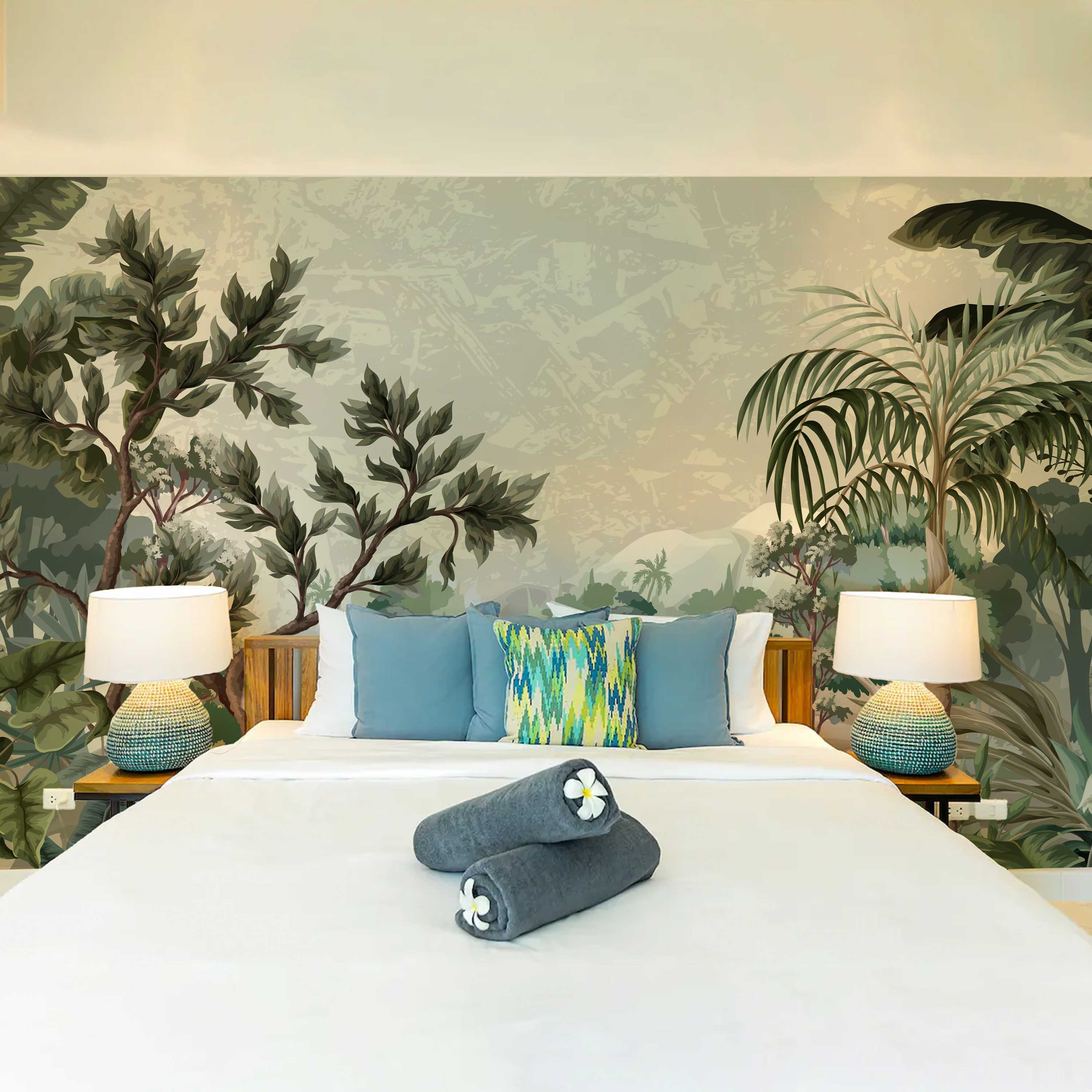 The equatorial forest - Non Toxic Wall Paper Decor, Home & Office Decor ...