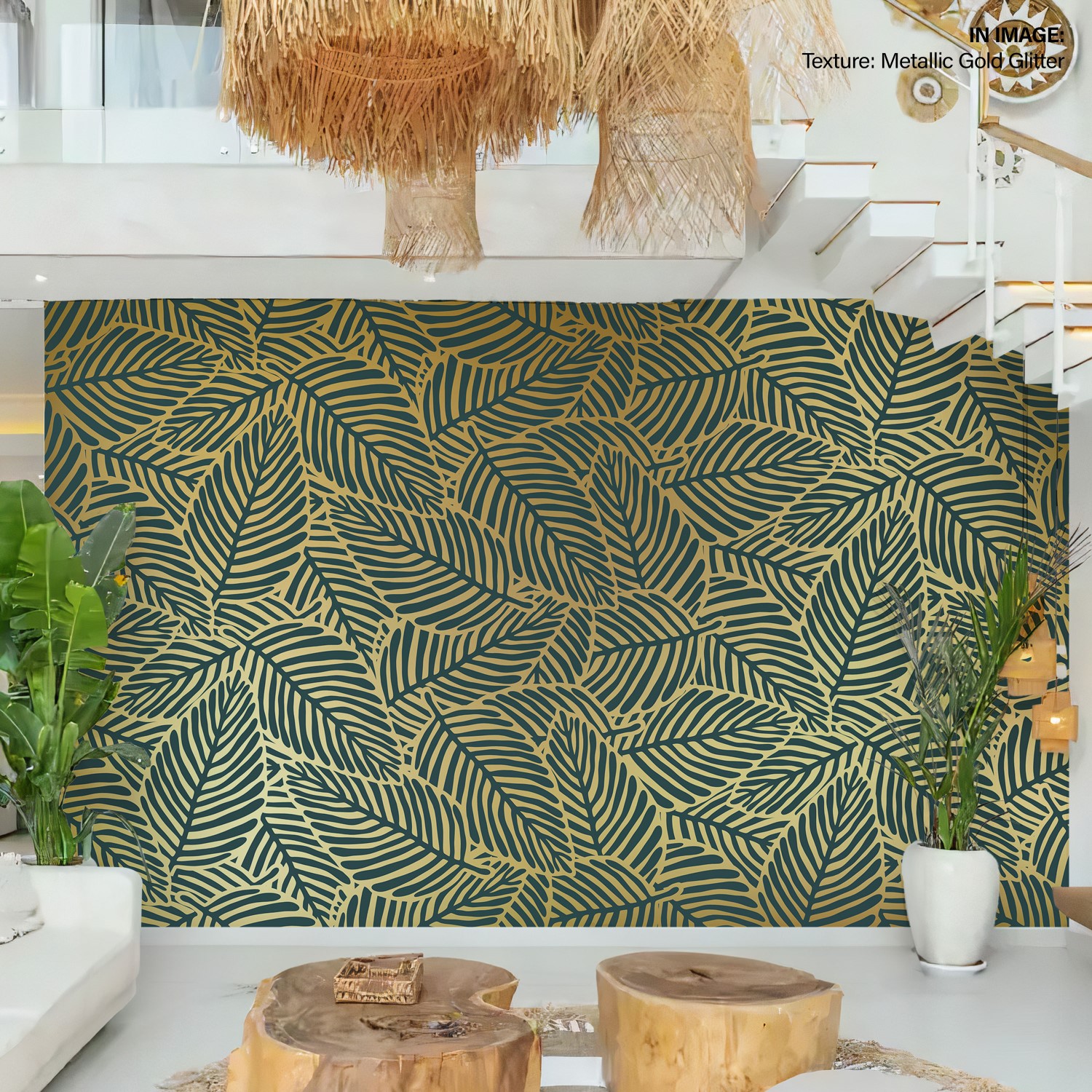 Abstract glaze leaves pattern - Wall Murals, Wall Paper Decor, Home ...