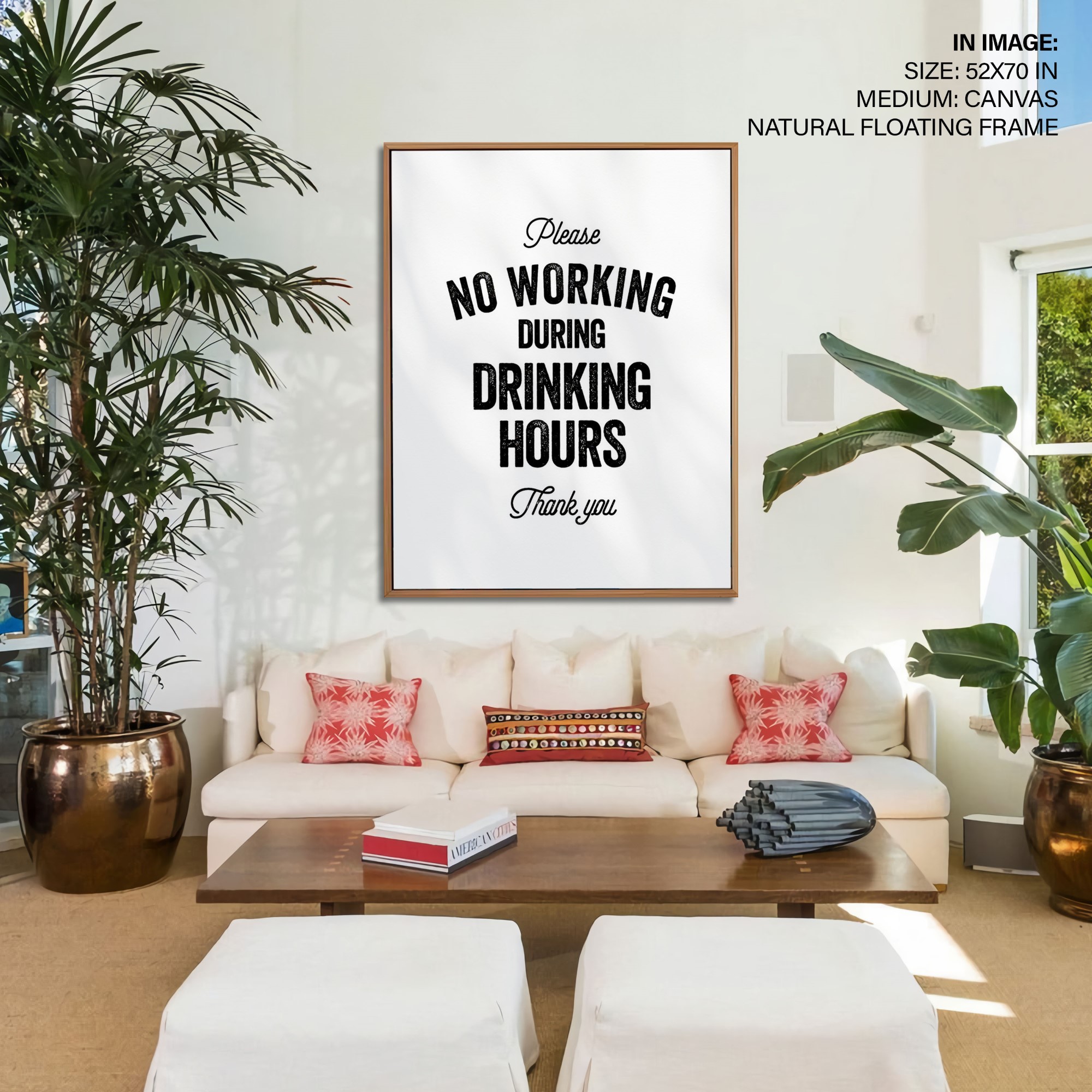 Bar cart art, No working during drinking hours, Saloon sign, Bar decor ...