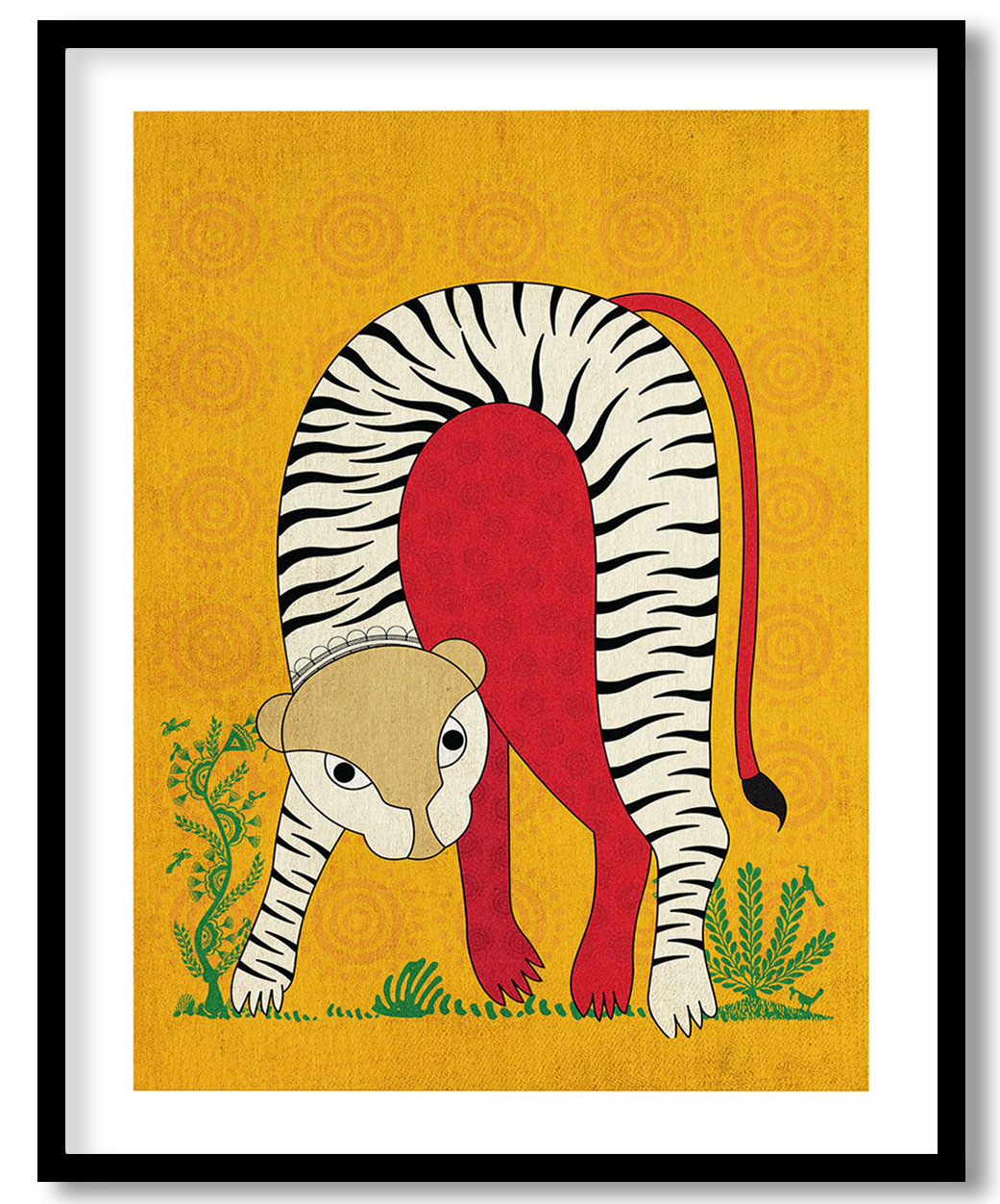Majestic gond tiger - BestOfBharat