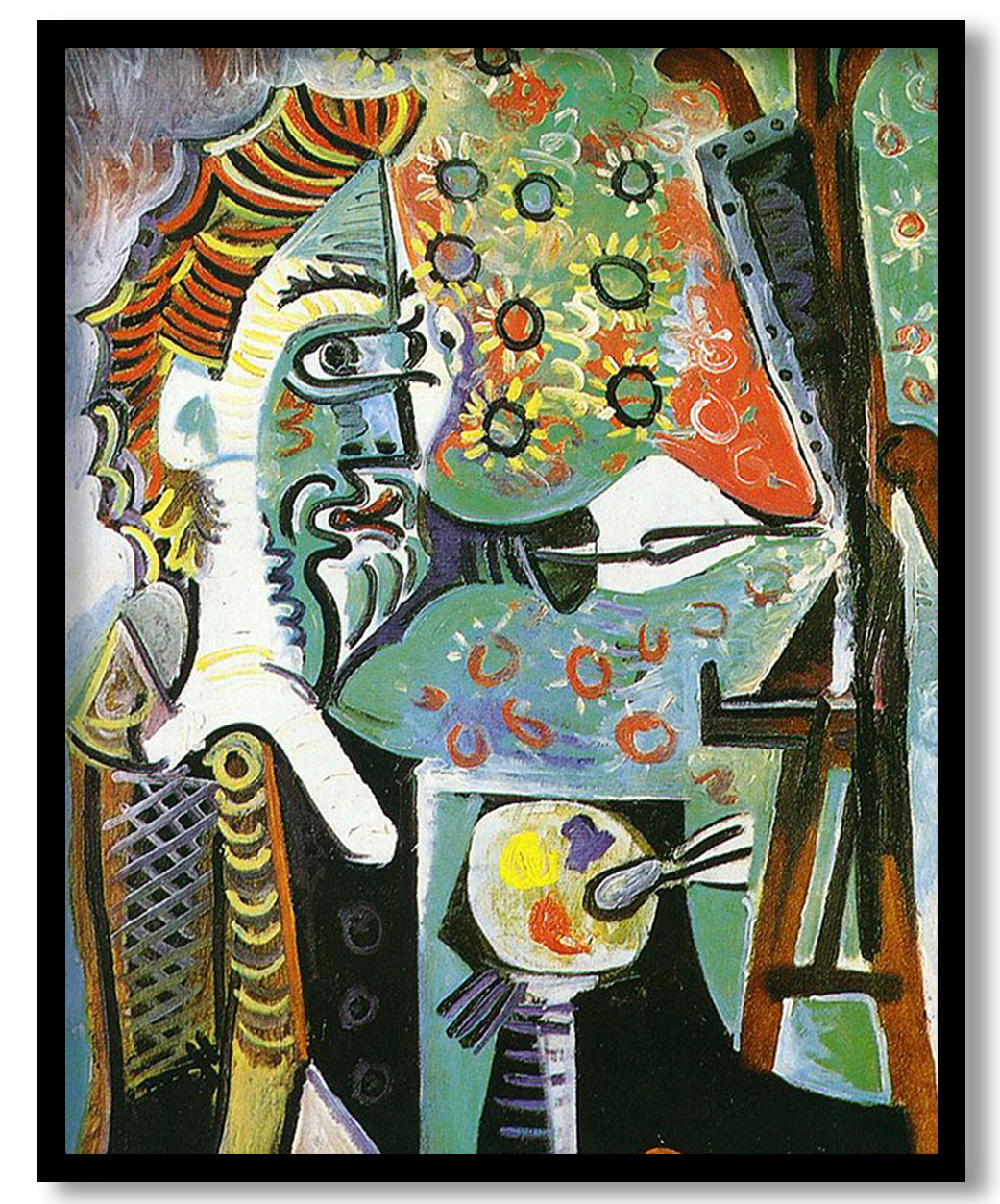 An artist by Pablo Picasso (1963) - Wall Art - 10+ Sizes, 50+ Frames ...