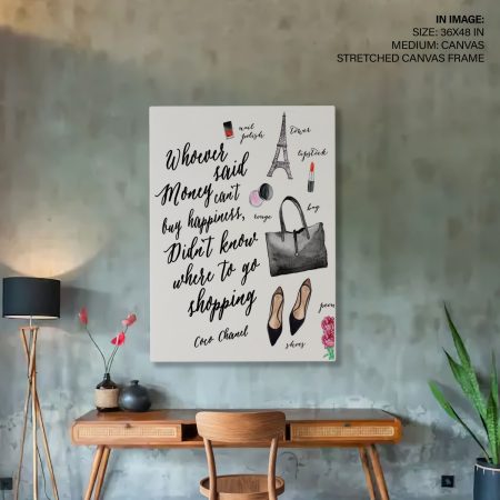 Coco Chanel Quote, Chanel Decor, Inspirational Print, Chanel Poster ...