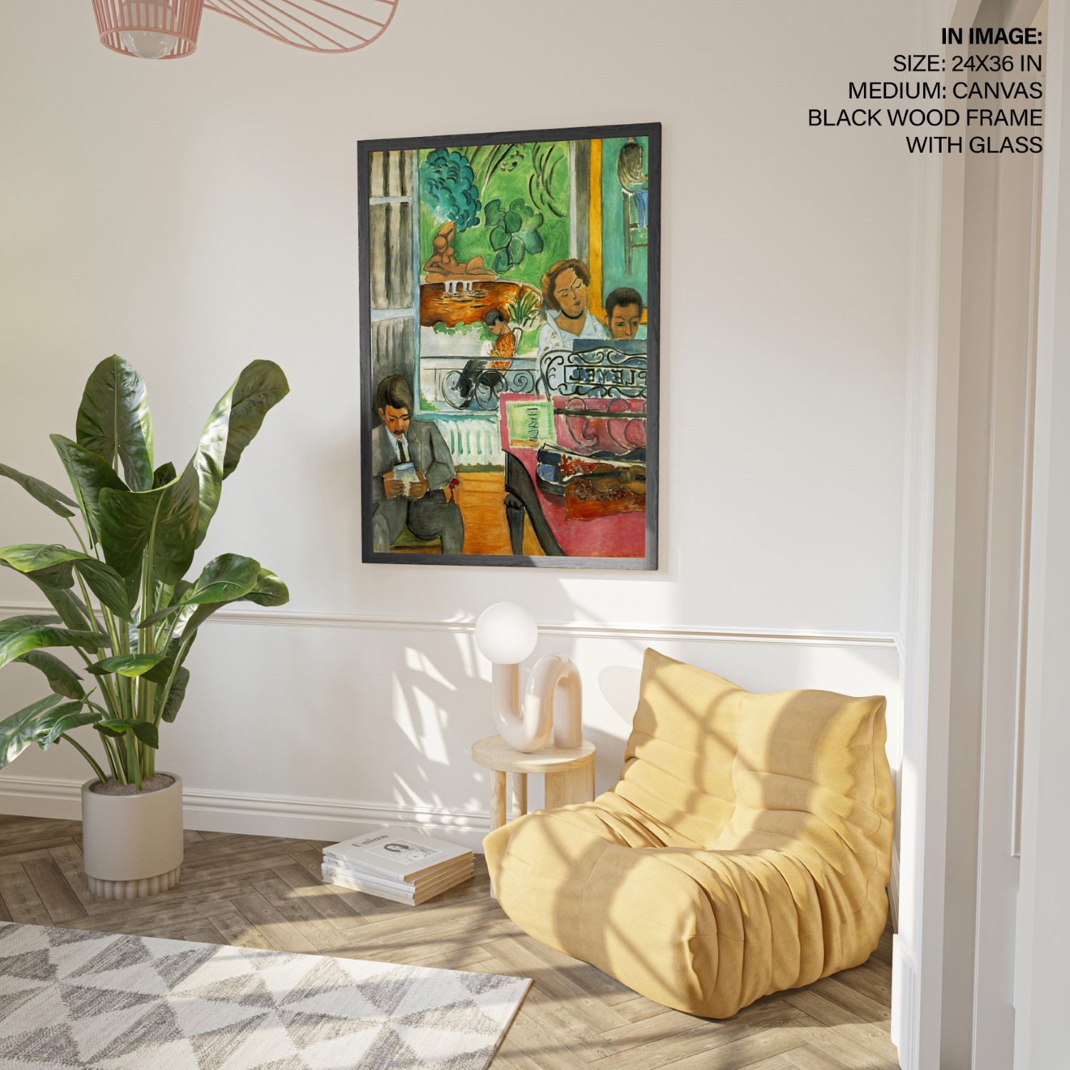 The Music Lesson by Henri Matisse (1917) - Wall Art - 10+ Sizes, 50 ...